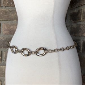 Vintage | Accessories | Vintage Belt Chain Silver Adjustable Boho ...